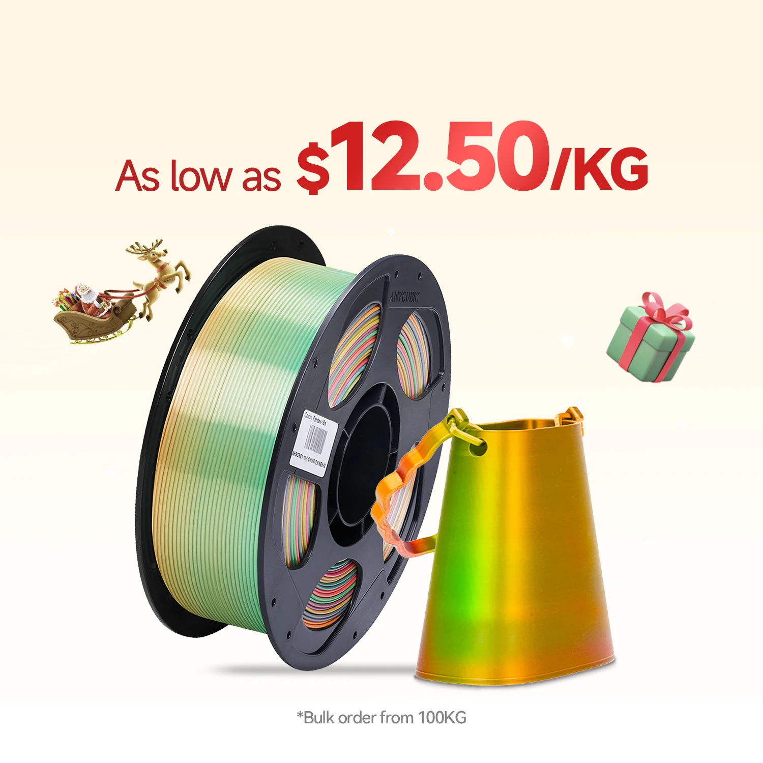 PLA Silk 10-100kg Deals - Anycubic Global Store